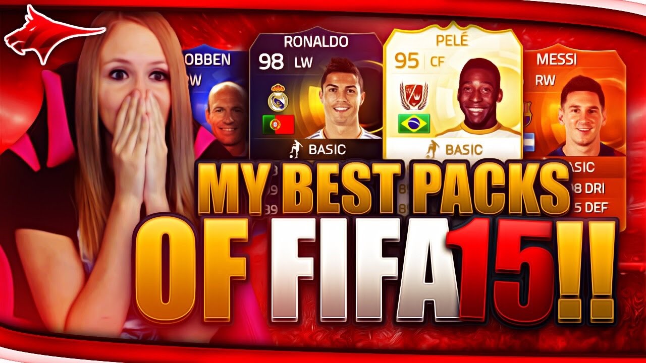 MY BEST PACKS OF FIFA 15 !!!! - YouTube