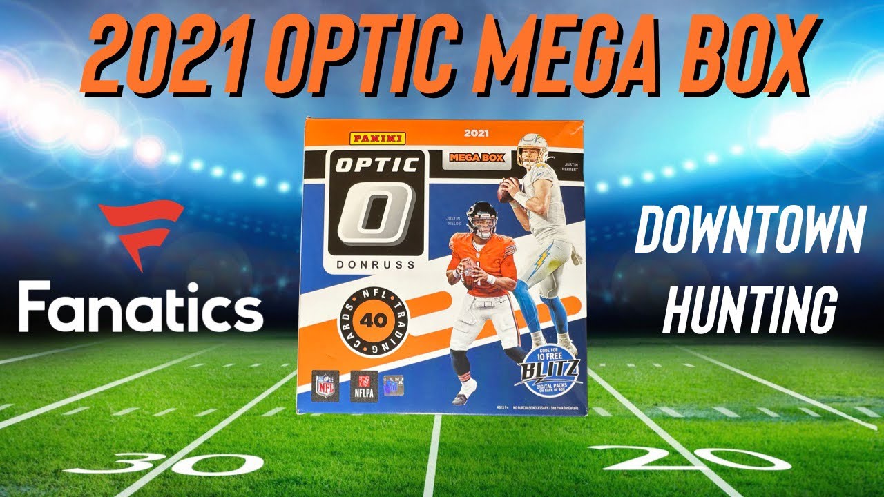 2021 OPTIC MEGA BOX (DOWNTOWN HUNTING!!!) MEM CARD 💥 BLUE HYPER ROOKIES ...