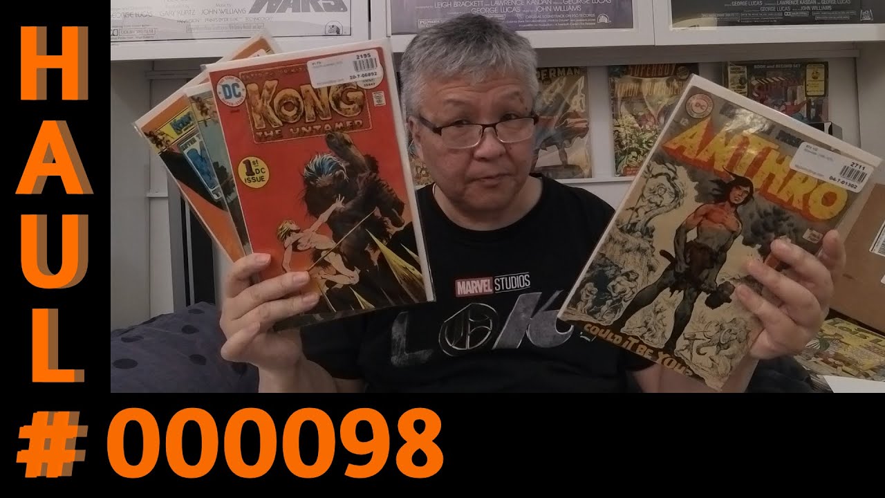 Packages Left in the Rain: An Open Box Video to see if my comic books ...