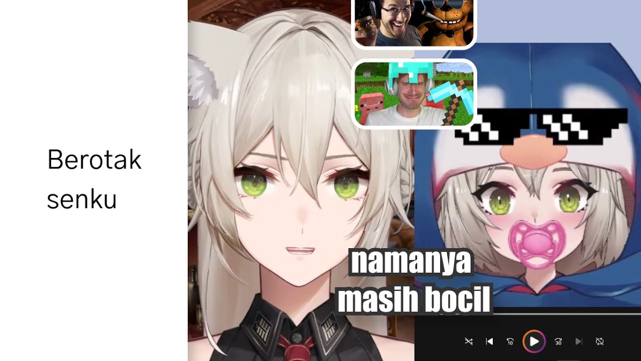 Pengalaman dongok komandan ngerecord main game | Silvia Valleria [Clip ...