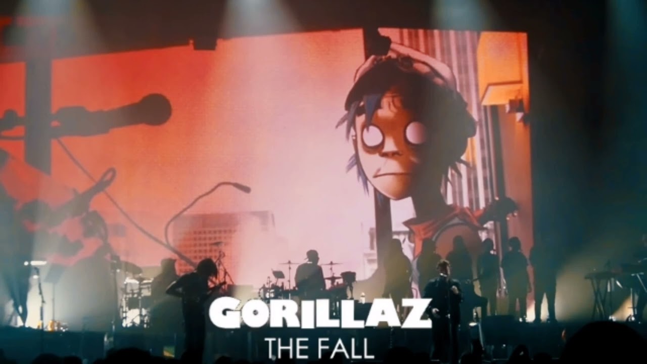 Gorillaz The Fall Art