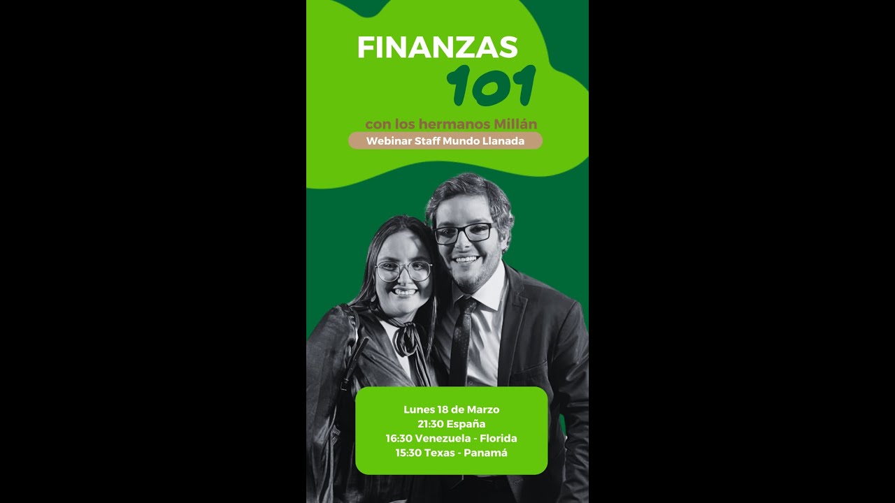 Webinar Llanada Pro: Finanzas 101 - YouTube