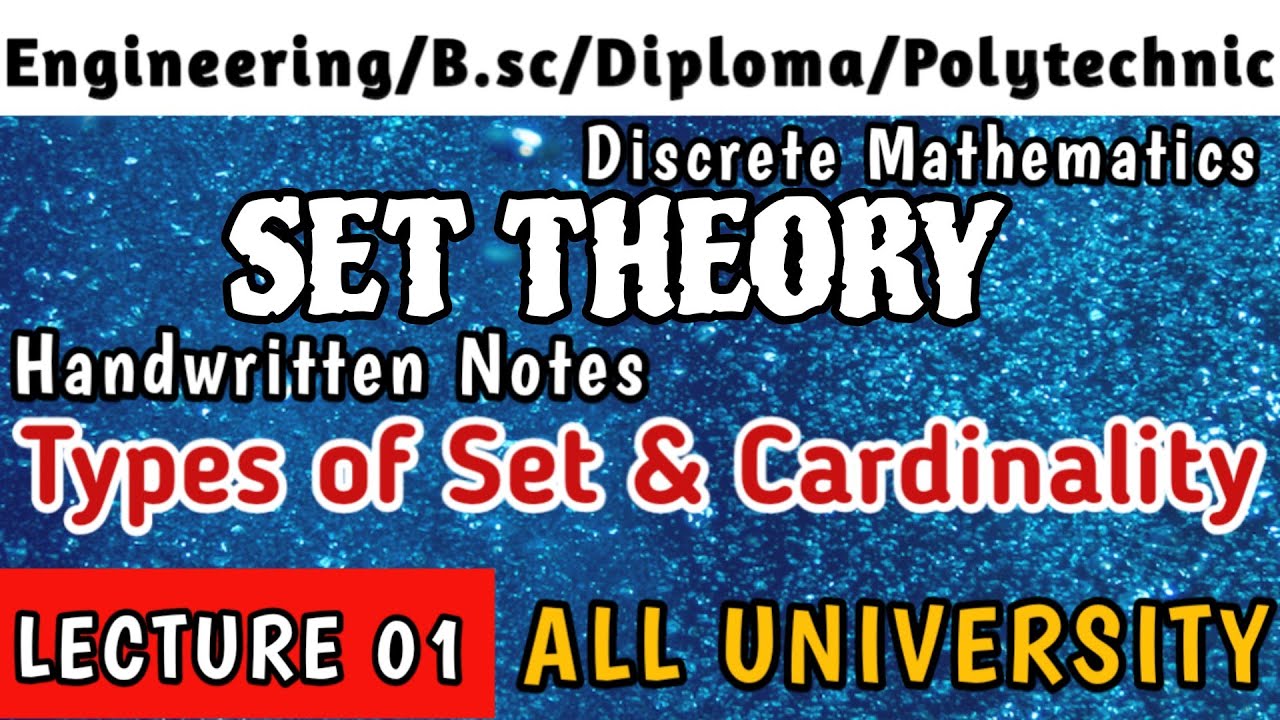 What Is Set | Set Theory | Set, Subset, Power Set |discrete Mathematics
