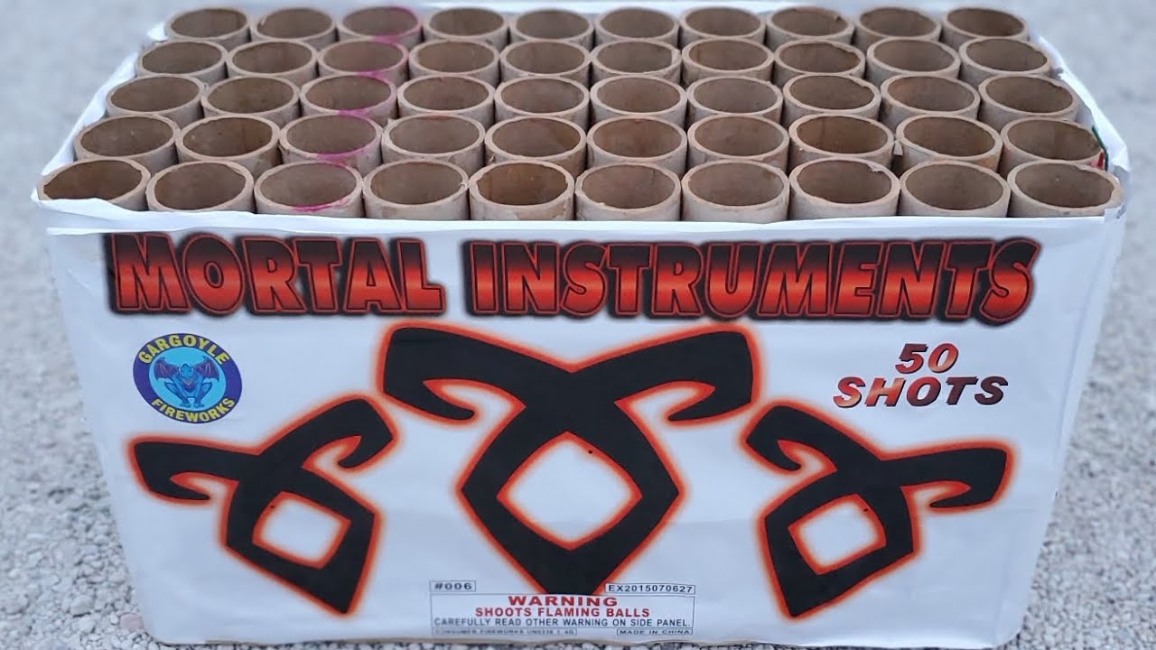 MORTAL INSTRUMENTS 50 SHOT FIREWORK CAKE #fireworks #pyro #4thofjuly ...