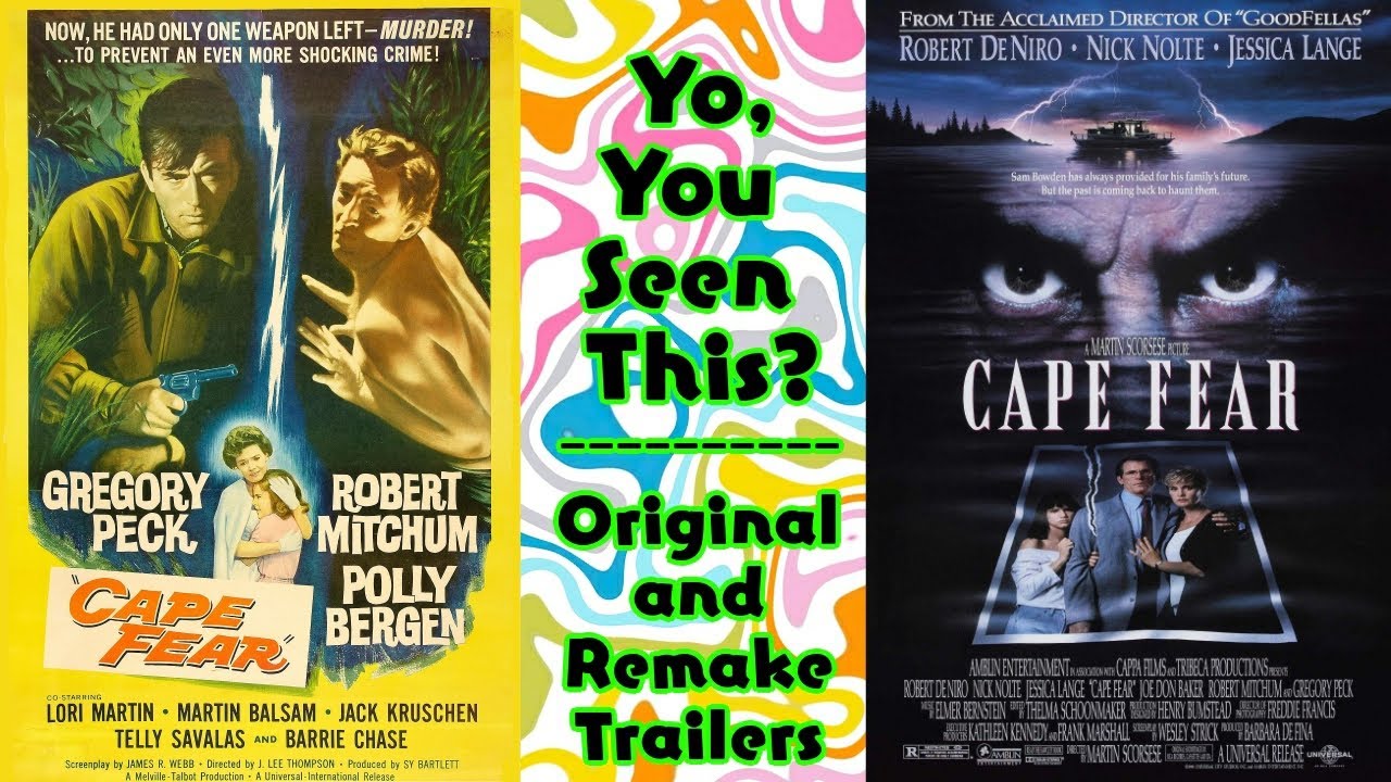 Original vs Remake Trailer: Cape Fear - 1962 & 1991 - Martin Scorsese ...