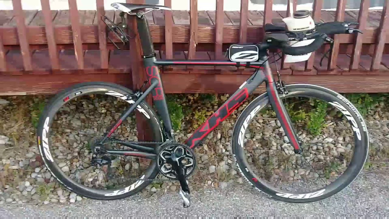 KHS SCR 2000 with zipp wheels - YouTube