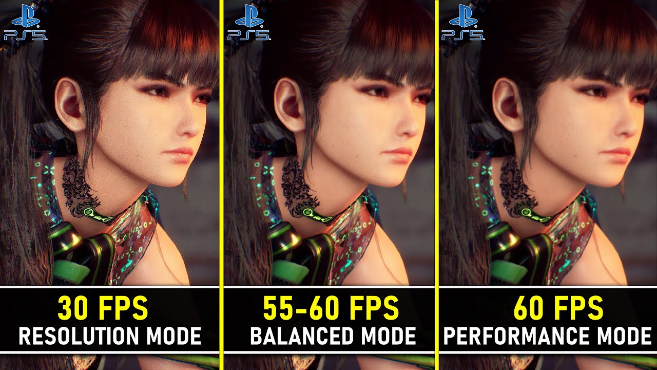 Stellar Blade | PS5 | Resolution vs Balanced vs Performance Mode ...