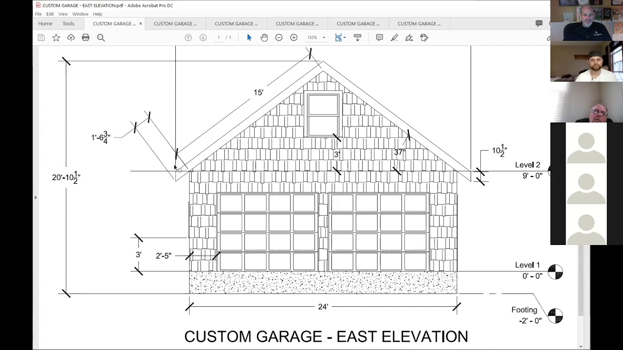 AutoCAD - Custom Garage Elevations 2 - YouTube