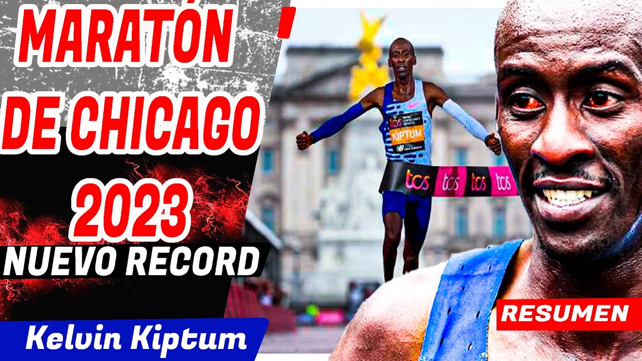 NUEVO RECORD MUNDIAL KELVIN KIPTUM IMPARABLE|| Resumen maratón de ...