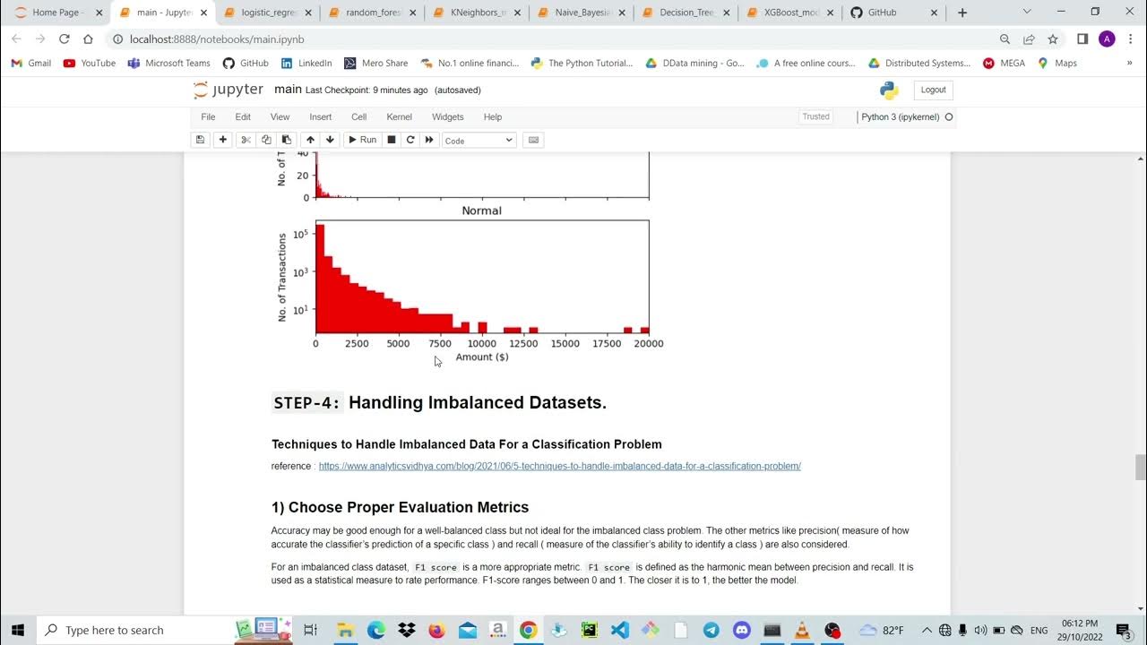 CreditCard Fraud Detection | 6-ML Models | XGBoost | RandomForest - YouTube