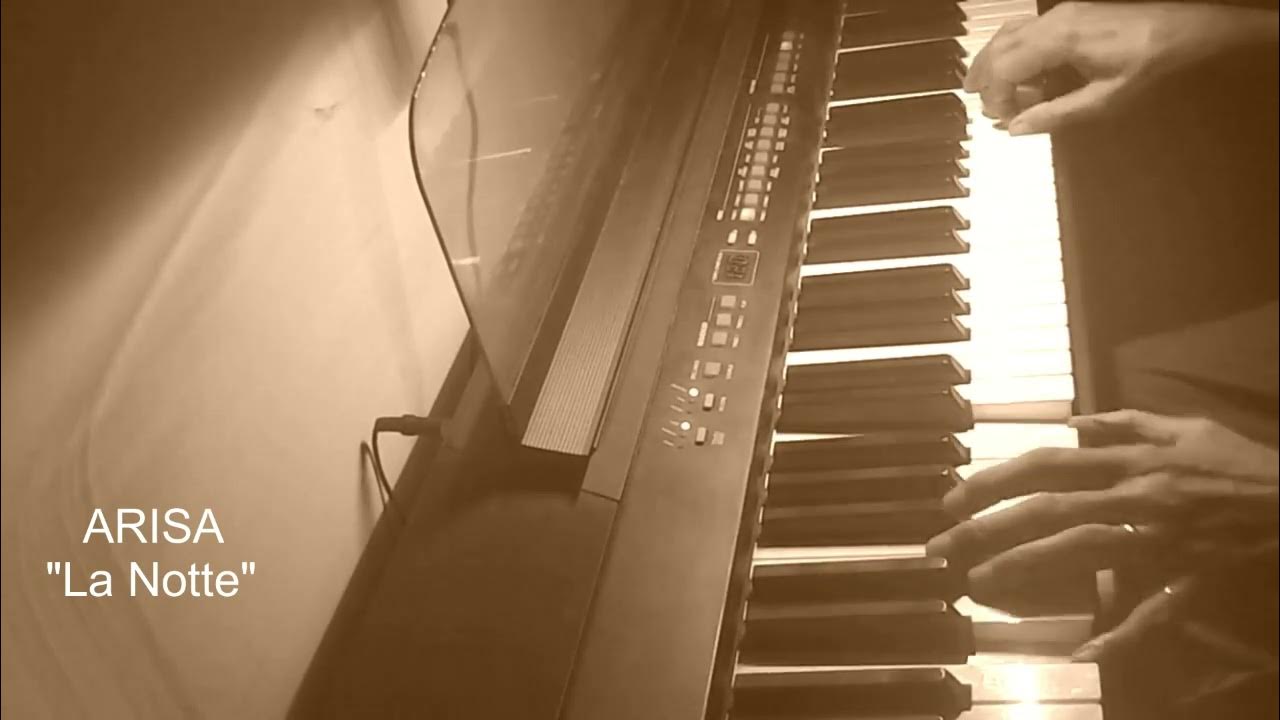Arisa "La notte" piano cover - YouTube