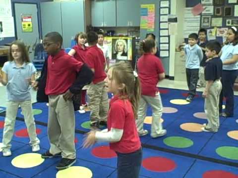 Third Grade Square Dance to celebrate Texas Week! - YouTube
