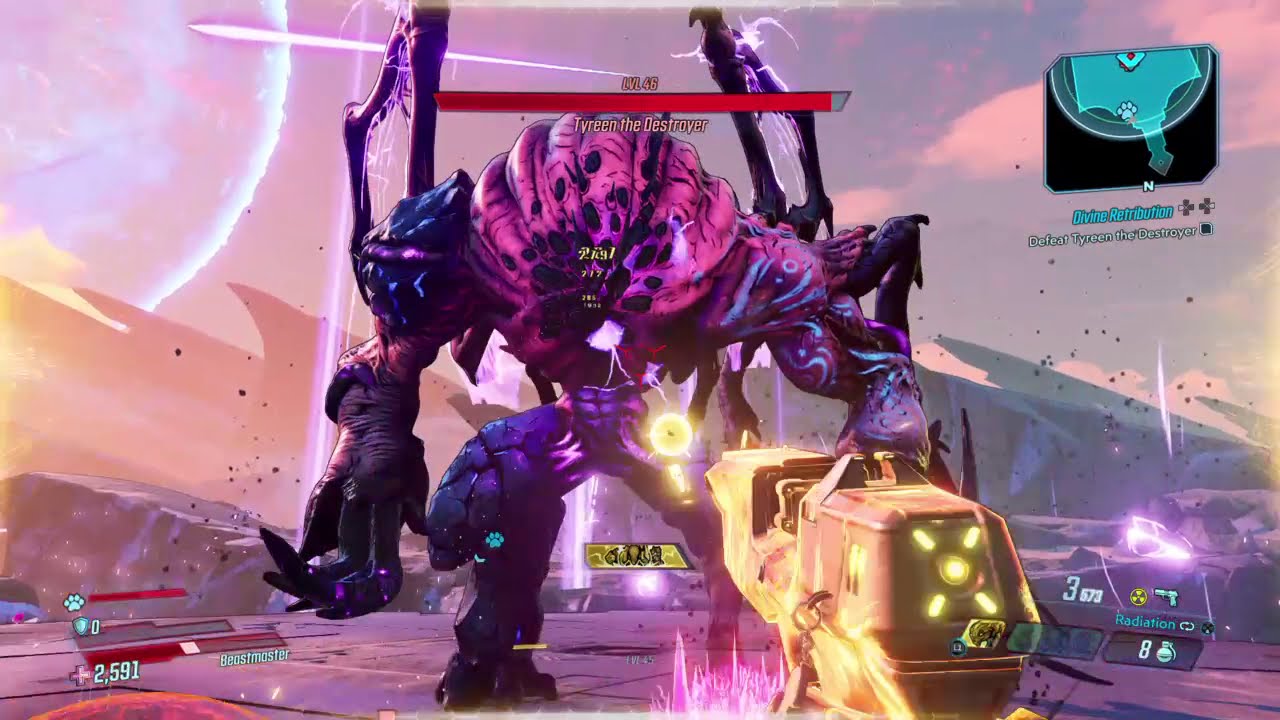 Borderlands 3 Tyreen the destroyer - YouTube