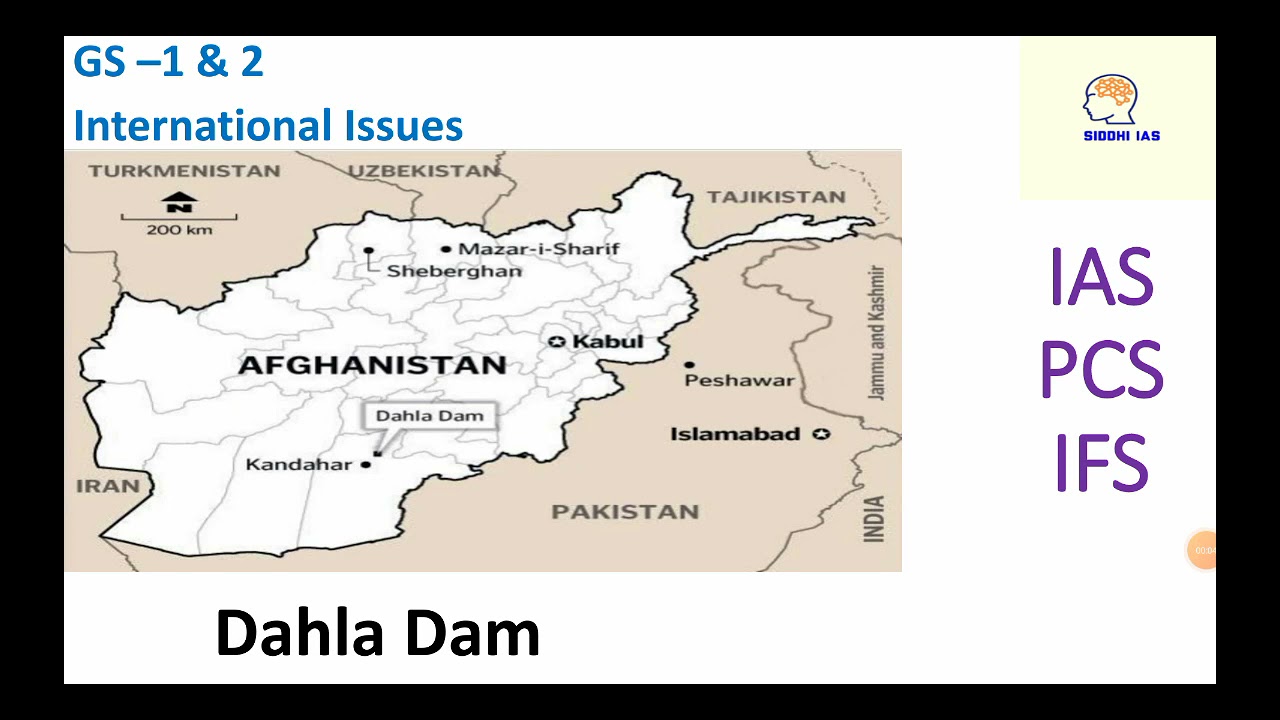 Dahla Dam I Taliban has captured Afghanistan’s second-biggest dam - YouTube