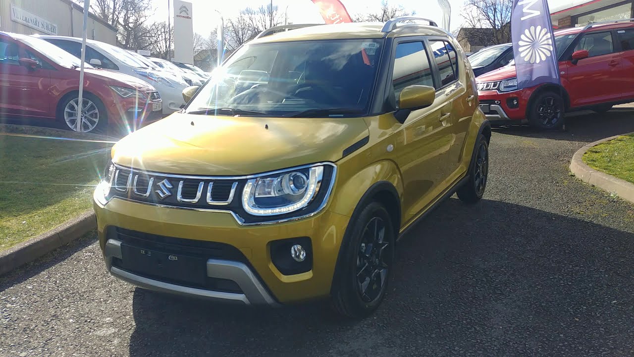 2021 Suzuki Ignis SZ-T CVT Rush Yellow - YouTube