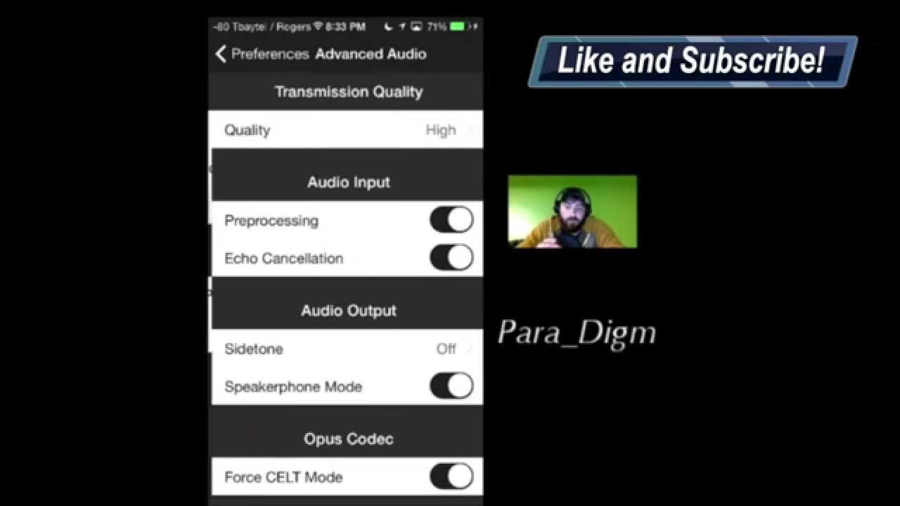 How to setup Mumble App for IOS - YouTube