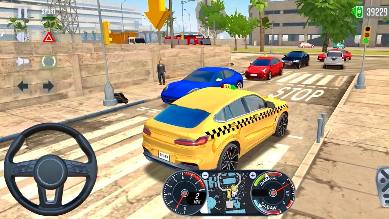 New BMW Car Sim 2025 | New Taxi Game 🚖 | Realistic Taxi Simulator 2025 ...