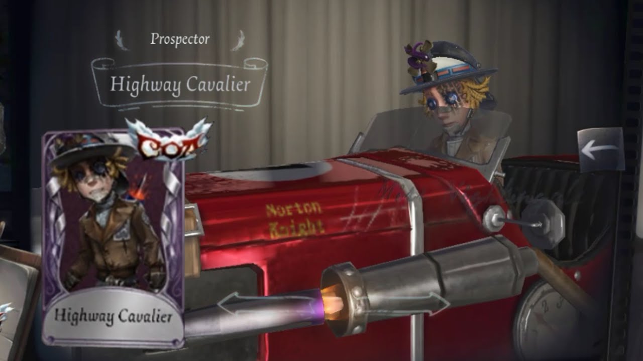5 Cipher Kite With Highway Cavalier [Identity V Prospector COA] - YouTube