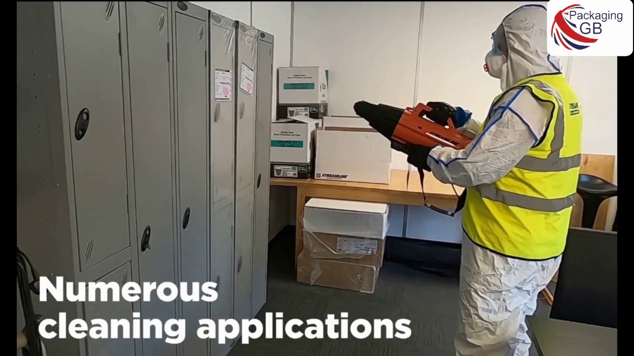 Handheld Fogger - Quickly Clean A Room - YouTube