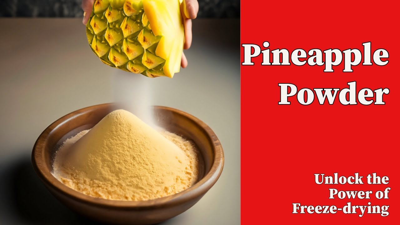 From Peel to Powder: Transforming Pineapple Peels into Gold - YouTube