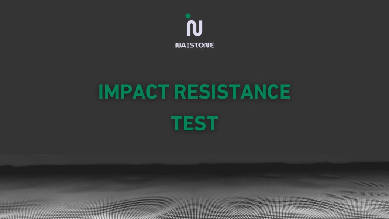 Flexible Stone Sheet Impact Test - NAI STONE - YouTube