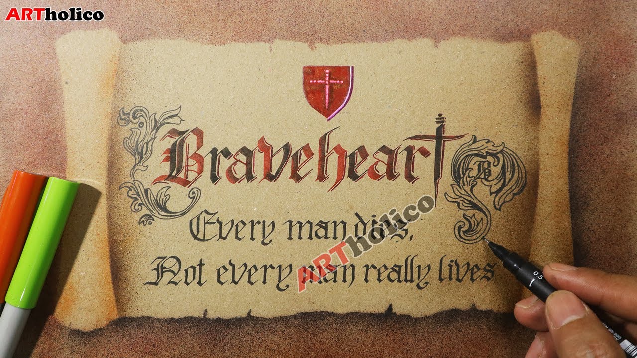 How to Gothic Calligraphy for Beginners Tutorial Vintage Style Practice ...