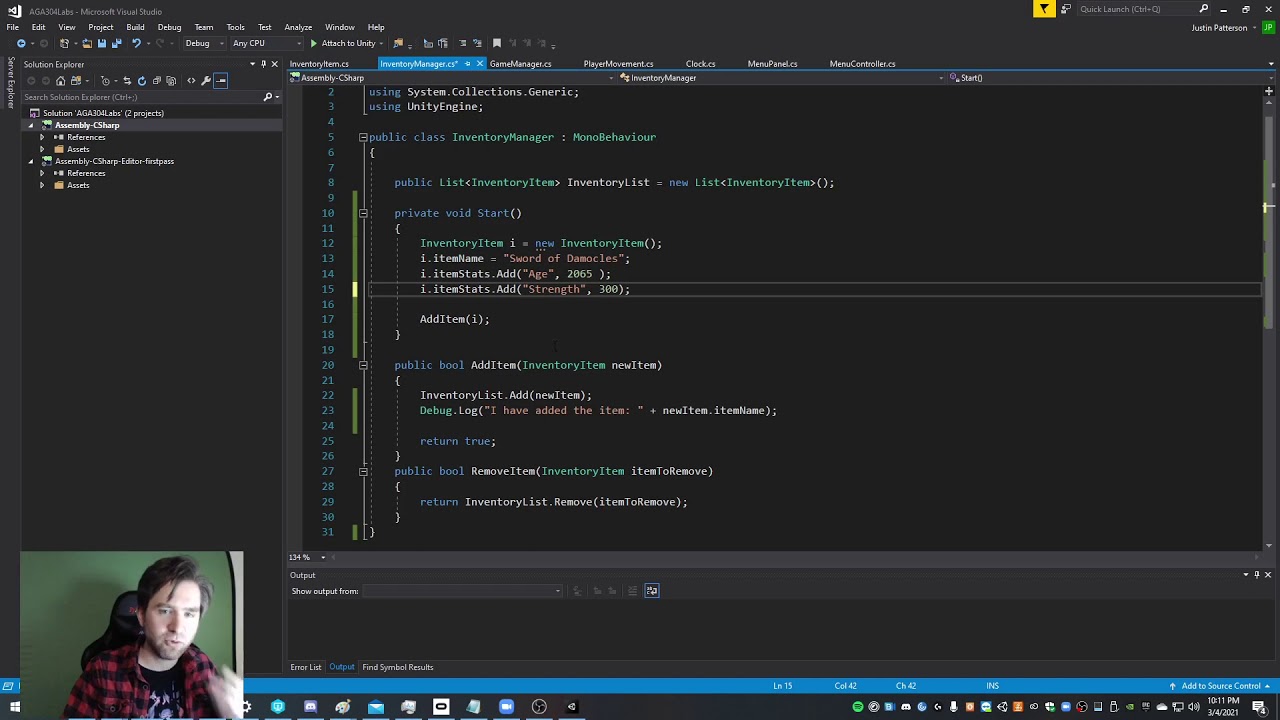 Inventory Management in Unity3D - Basic Setup for Picking up Items (1/3) - YouTube