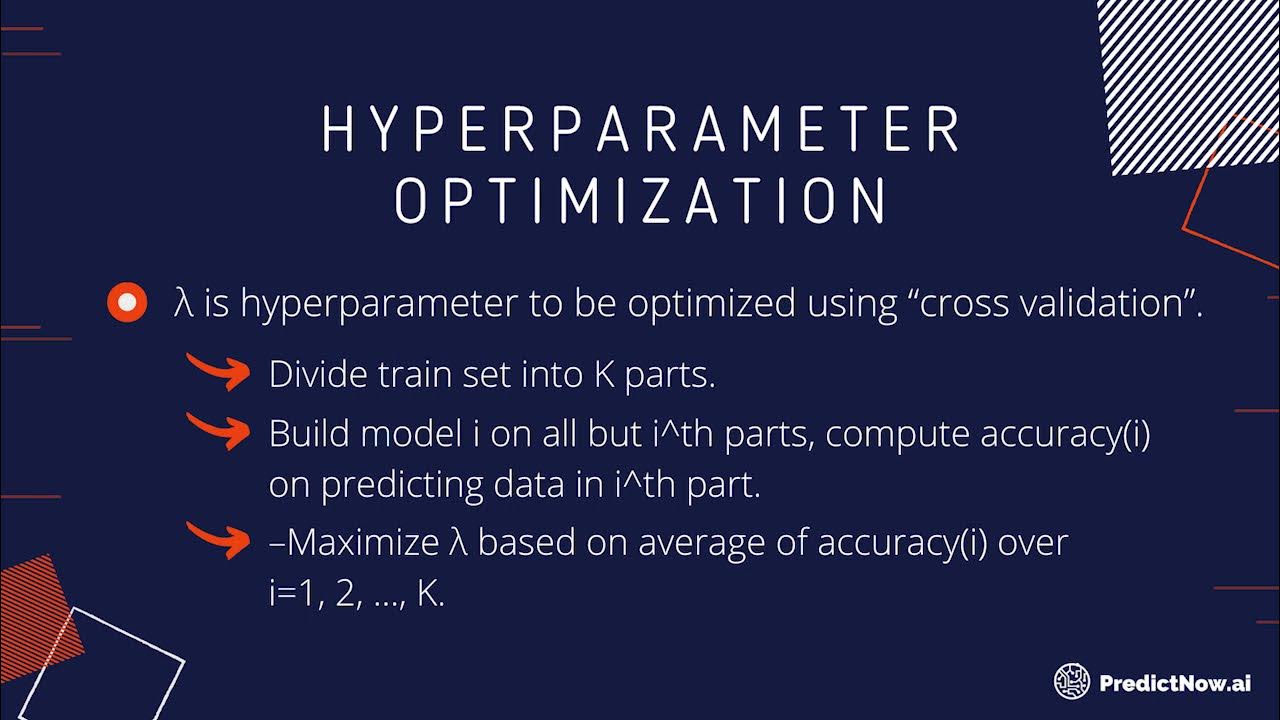 Hyperparameter Optimization and Cross Validation | Financial Machine Learning Course - YouTube