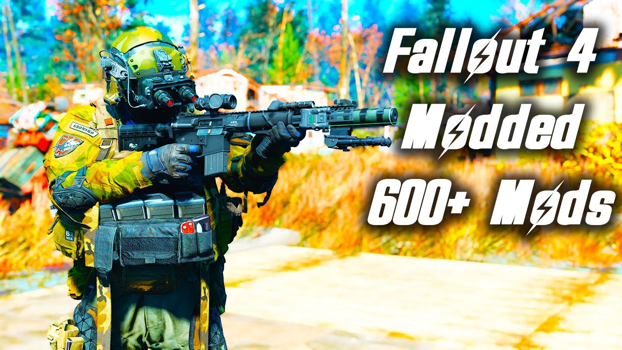 Fallout 4: Ultra MODDED Gameplay | Part 68 (600+ Mods) (Fallout 4 ...