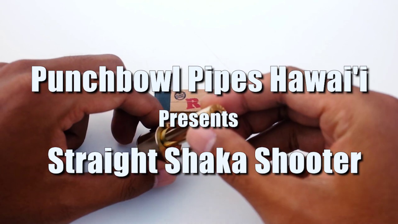 Straight Shaka Shooter - A Brass Smoking Pipe Like No Other, by ...