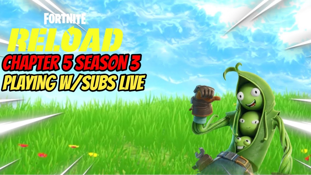 Fortnite Chapter 5 Season 3 Live || Fortnite Wrecked Live || #fortnite ...