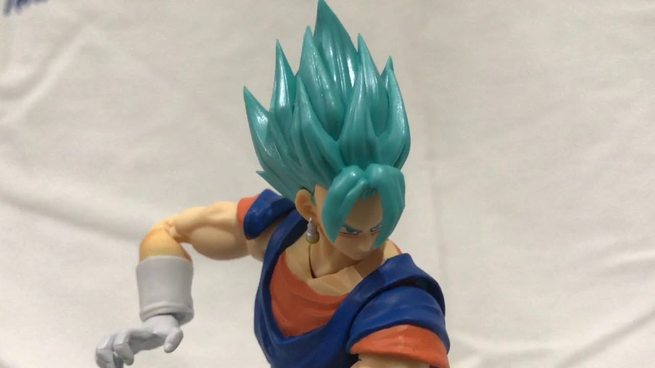 SH Figuarts Dragon Ball Custom SSB Vegito 2.0 ver 4 - YouTube