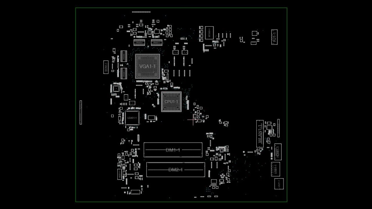 EG50-KB 12253-1M Boardview Acer E1-522 E1-522G - YouTube