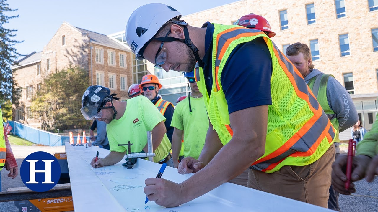 Digital Innovation Center Topping-Off Ceremony with Consigli ...