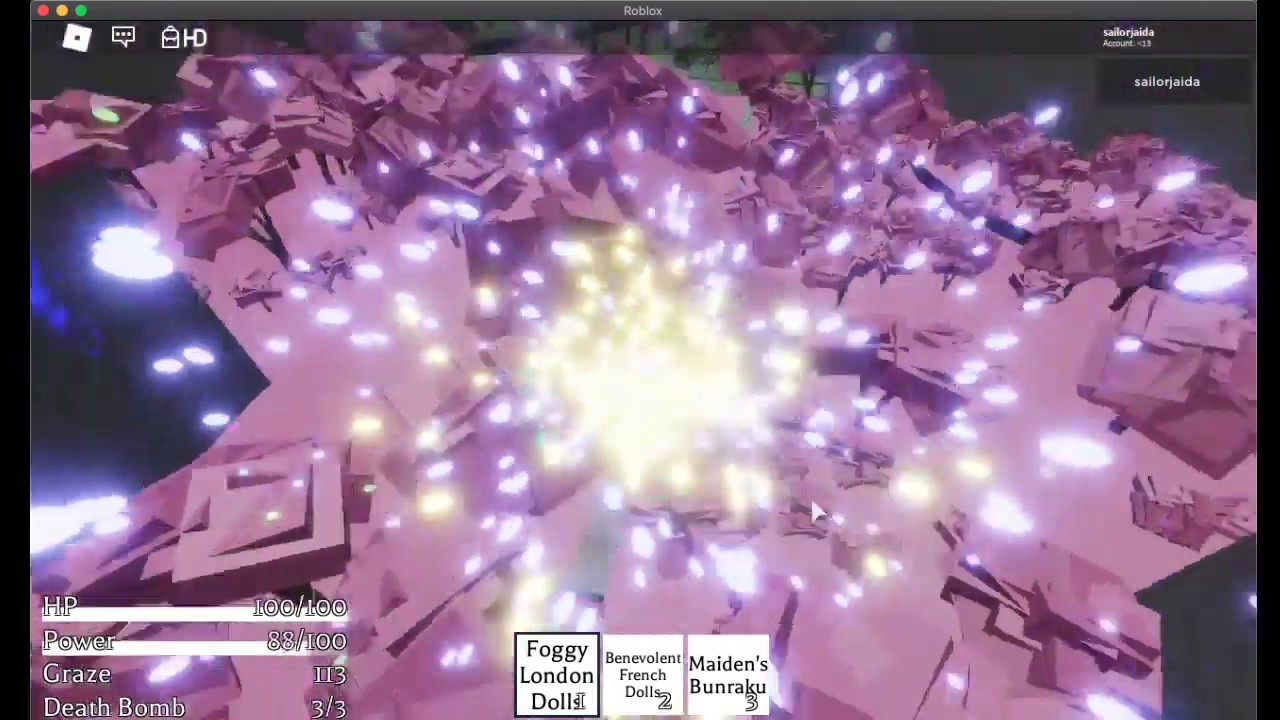 touhou danmaku but it's roblox - YouTube