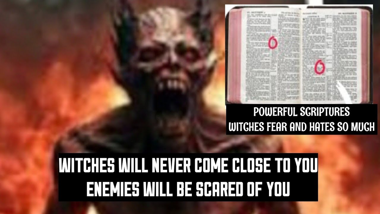 WITCHES WILL NEVER COME CLOSE TO YOU ENEMIES WILL BE SCARED OF YOU AND ...