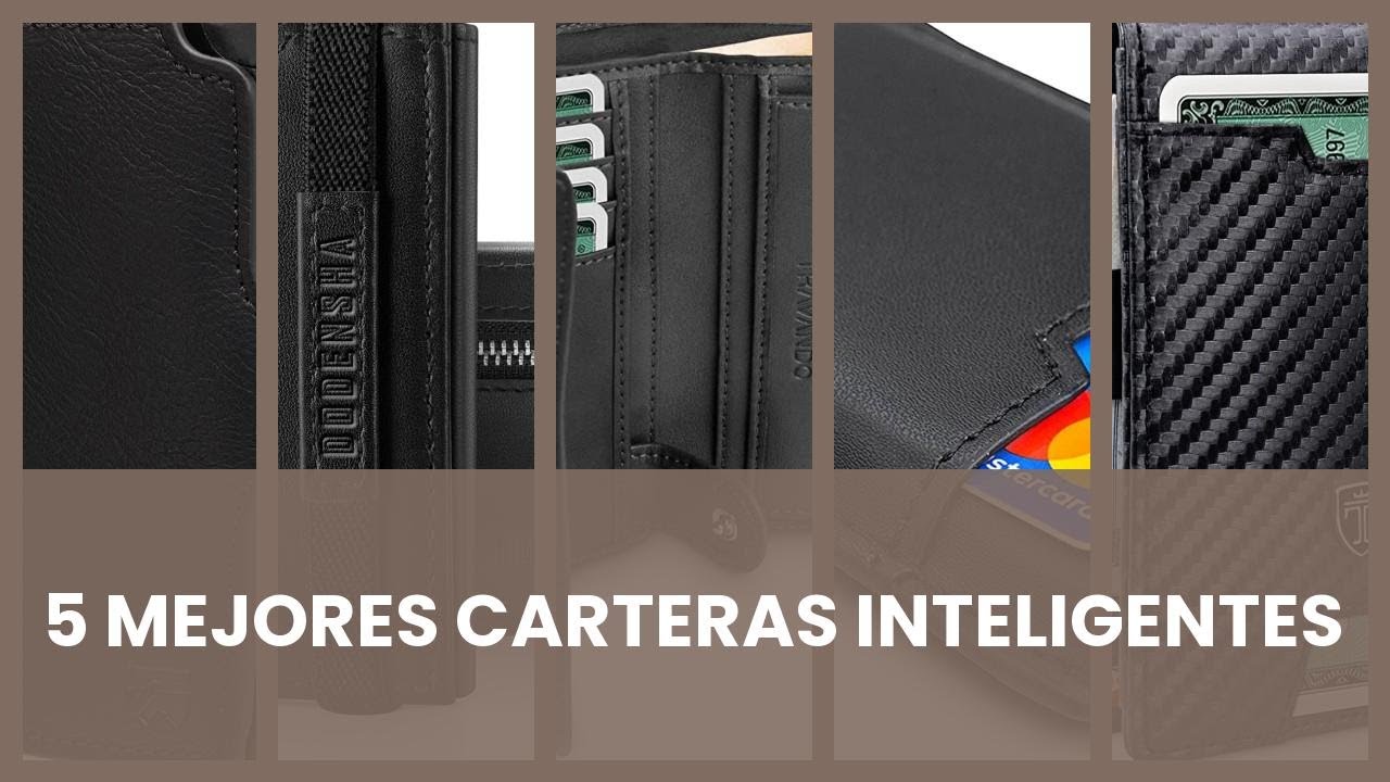 Cartera smart: 5 mejores carteras inteligentes - YouTube