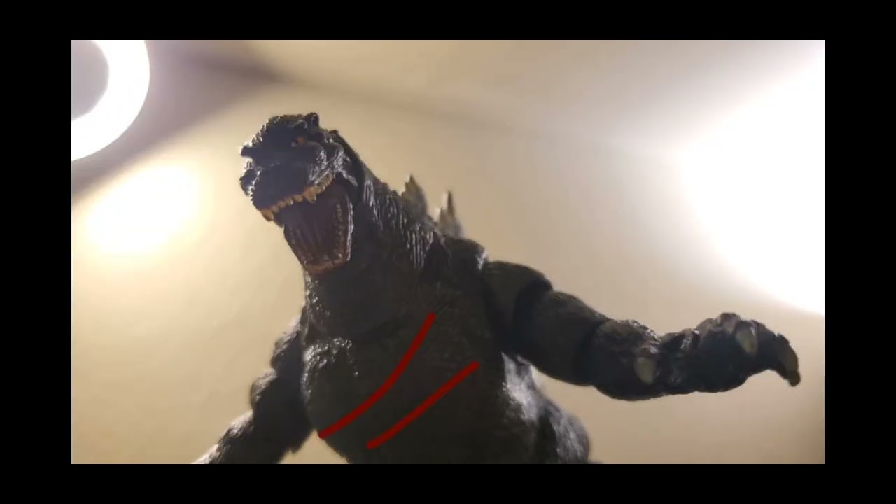 Godzilla VS. Predator Stopmotion - YouTube