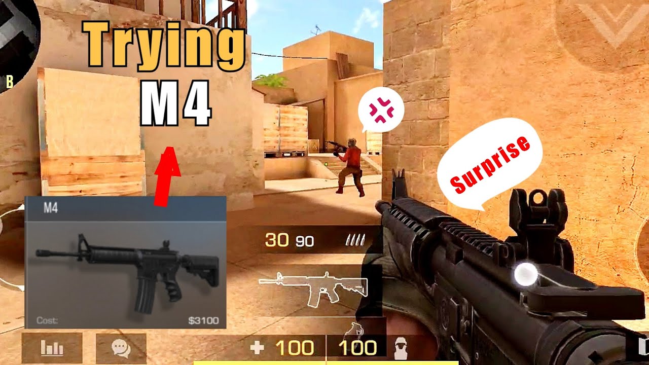 StandOFF 2 ( Trying M4 ) | Hindi Gameplay | Android - YouTube