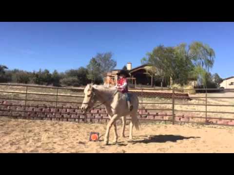 Jacob works on his riding skills - YouTube