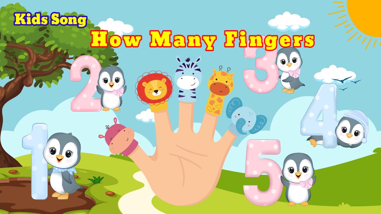 How Many Fingers ~ Kids Song || Super Simpel Songs - YouTube