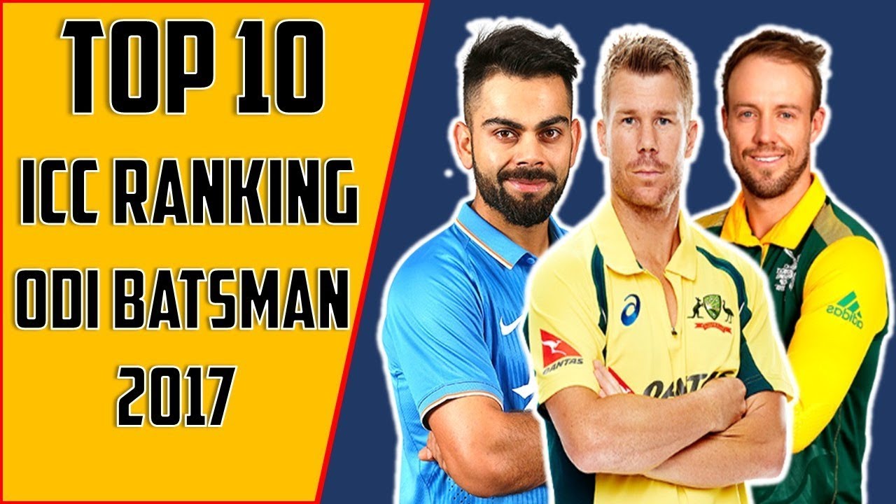 Top 10 ODI Batsman With ICC Ranking List 2017 Top 10 Best top-10-odi-batsman-with-icc-ranking-list-2017-top-10-best