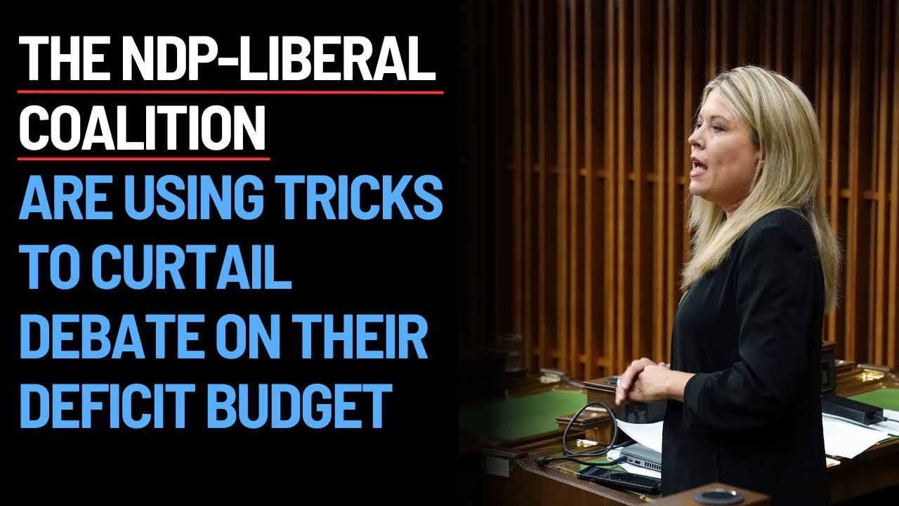The NDP-Liberal coalition are using tricks to curtail debate on their ...