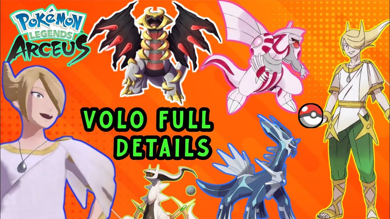 Pokemon Volo : A Villain's Redemption ARCEUS \\ POKEMON LEGENDS ARCEUS ...