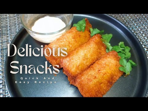 How To Make Crispy Testy Snacks In Few Minutes|Ghar PR Kese Bnaye Bahut ...
