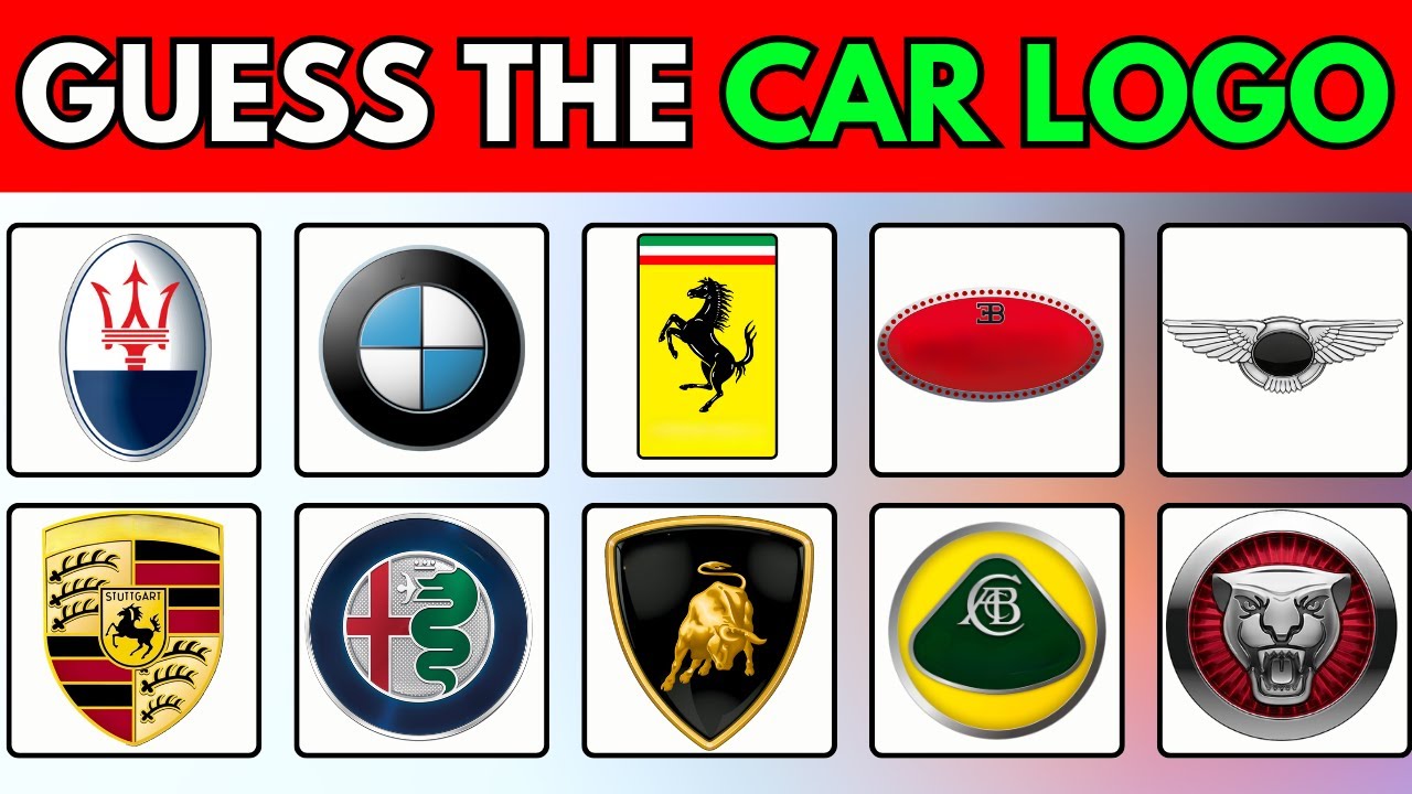 Guess The Car Logo Quiz Game - YouTube