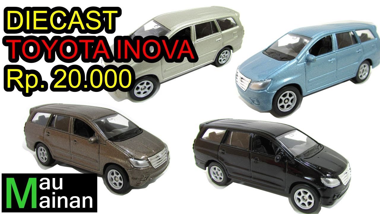 Mainan Diecast Welly Toyota Innova | Diecast Mobil Bahan Besi ...