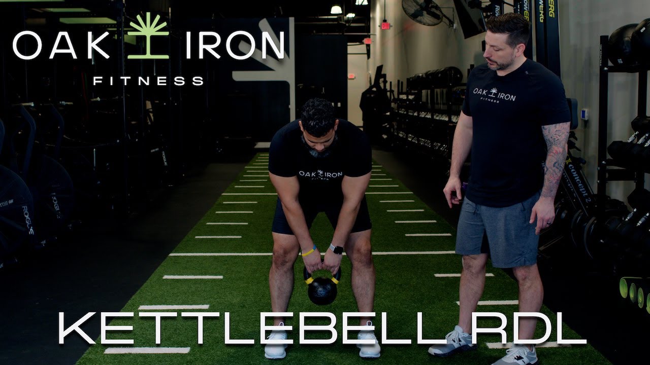 How To: Kettlebell Romanian Deadlift - YouTube