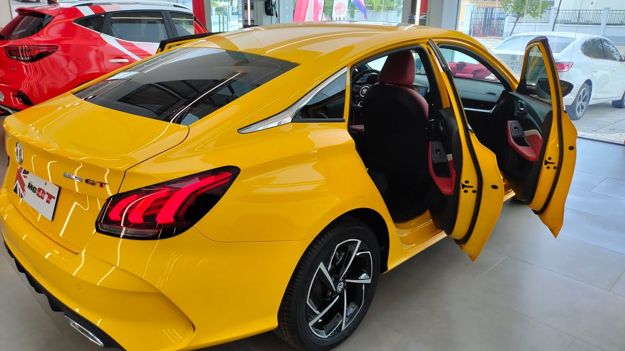 2023 MG GT - All new - Yellow Color | exterior and interior - YouTube