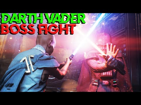 Star Wars Jedi Survivor ♦ Darth Vader Boss Fight - YouTube